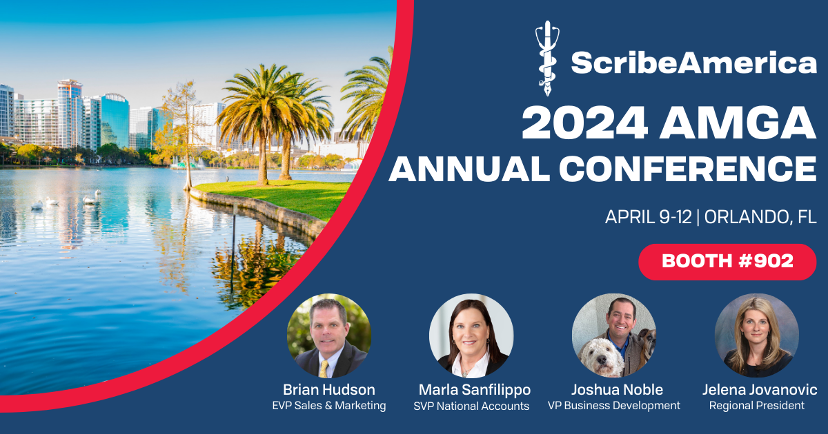 ScribeAmerica to Exhibit at the 2024 AMGA Conference - ScribeAmerica